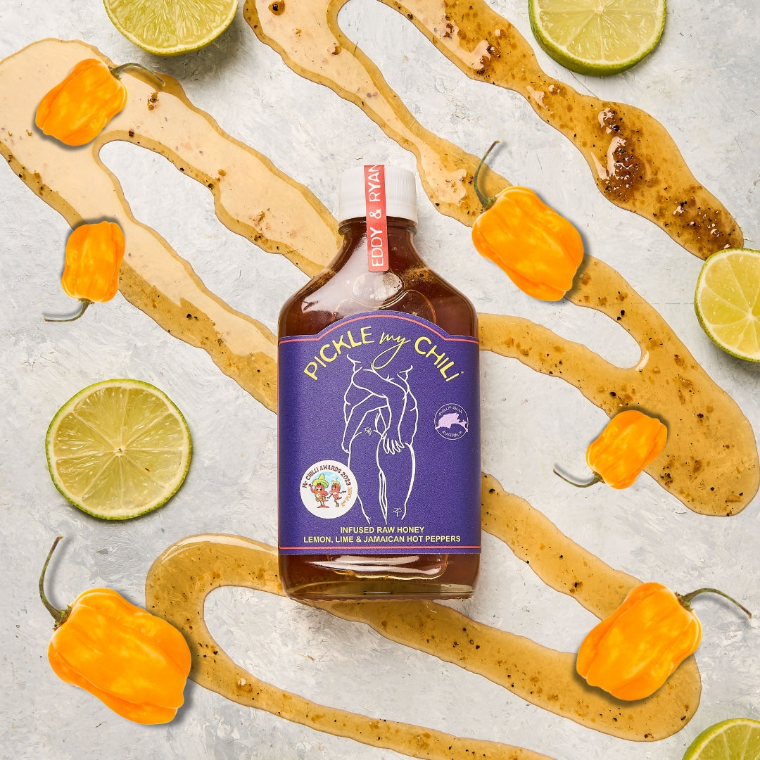 Eddy & Ryan - Lemon, Lime & Jamaican Hot Peppers, 275g Fermented Hot H ...