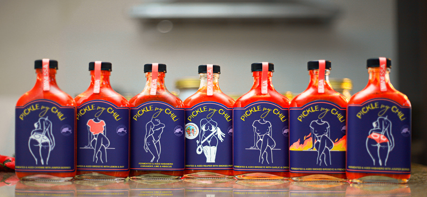 Pickle my chili raw fermented hot sauce & hot infused raw honey ...